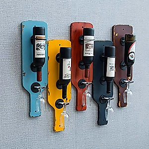 Wine Rack Solid Wood Wine Rack Vintage Wine Rack Creative Shelf Wall-Mounted Wine Rack Goblet Holder Wine Rack Glassware Rack