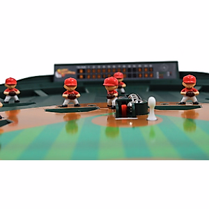 Game Zone Super Stadium Baseball Game - Realistic Tabletop Baseball Game for 2 Players Ages 6+