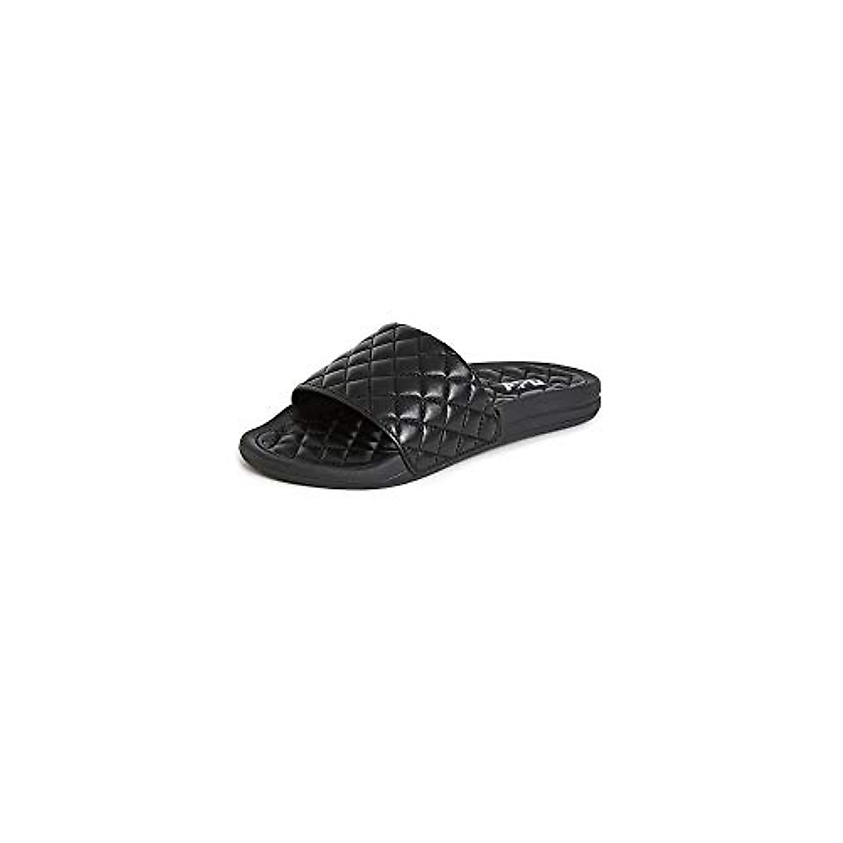 APL: Athletic Propulsion Labs Women's Lusso Slides, Black, 7 Medium US