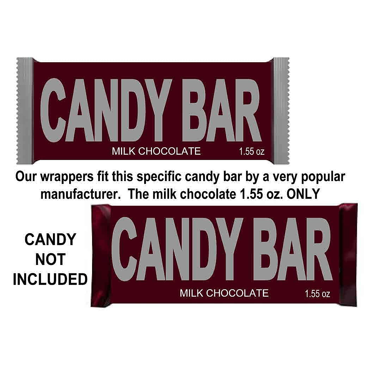 12 ~ GOLD 80th BIRTHDAY CHOCOLATE CANDY BAR WRAPPERS BIRTHDAY PARTY FAVORS PERSONALIZED