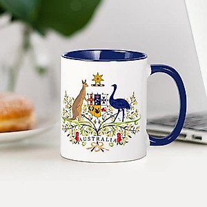 CafePress Australia Coat Of Arms Mug Ceramic Coffee Mug, Tea Cup 11 oz