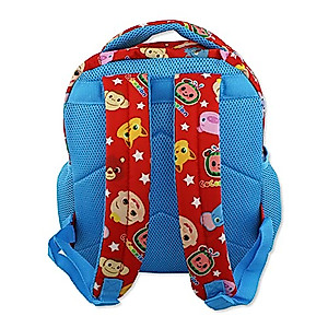 Cocomelon Boys Girls 14 inch School Backpack (Blue, One Size)