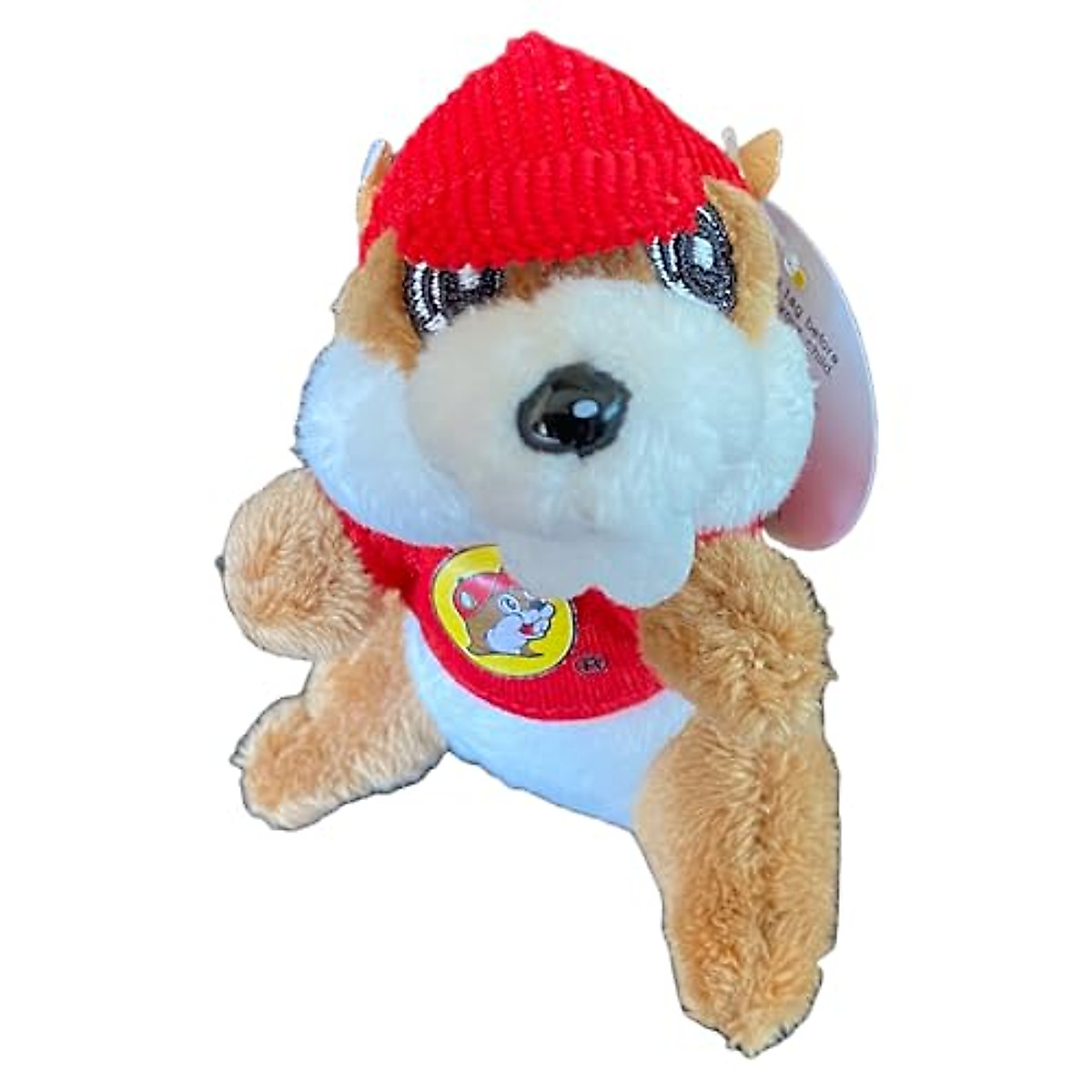 Buc-ee's Beavers 4" Mini Stuffed Plush Keychain Keyring Backpack Clip