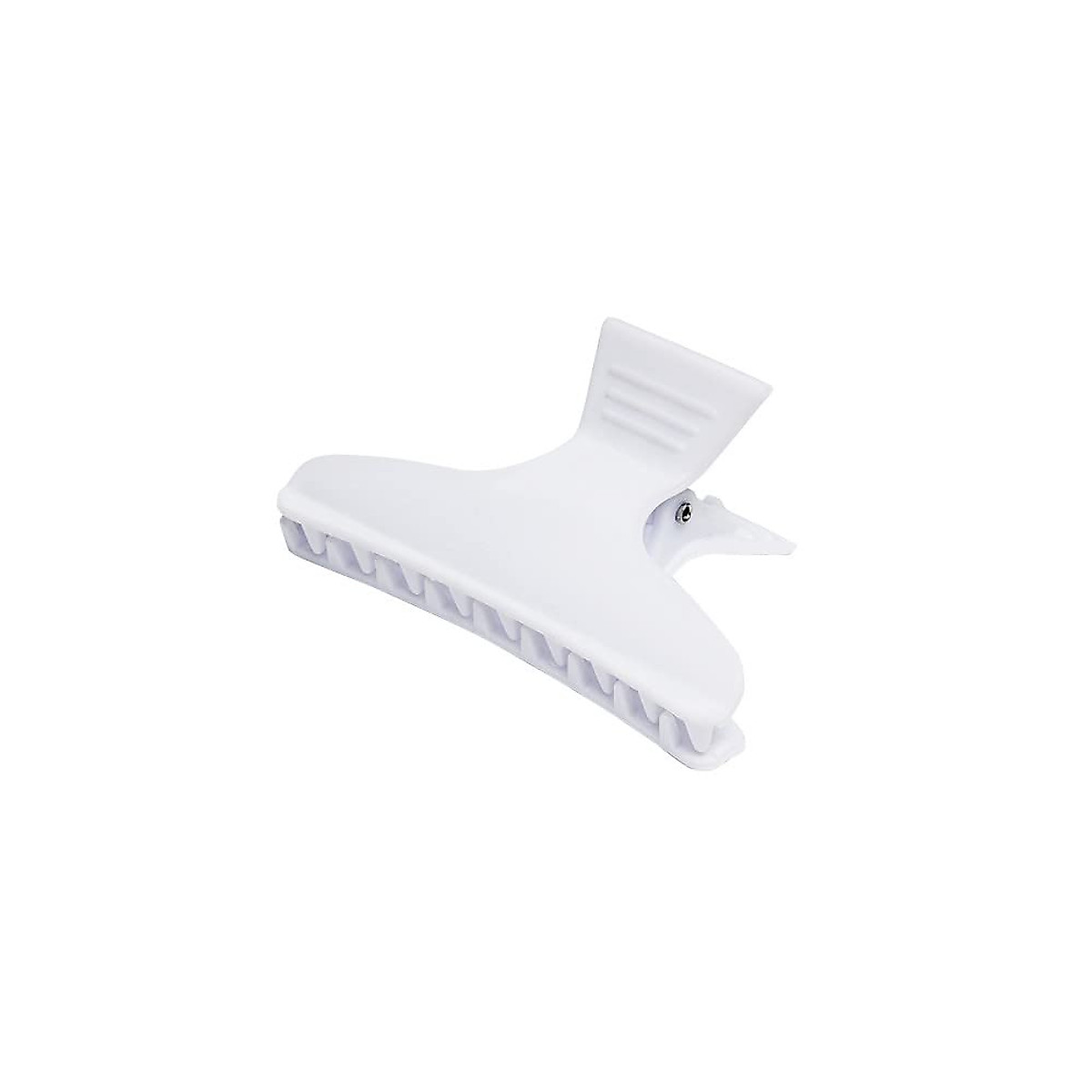 Diane Large Butterfly Clamps for Sectioning, Haircutting, Blow Drying, Butterfly Hair Clips for Women and Girls, 3.25”, Black and White (12 Pack)