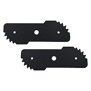 2 PK 243801-02 Edger Blade (7-3/4" x 2-3/4"), Compatible with Black & Decker LE750 & EH1000 ‎EB-007AL Lawn Edger Blade - Replacement 243801-00, 243797-00, 40-519, for Craftsman Model CMEED400, (2 PK)
