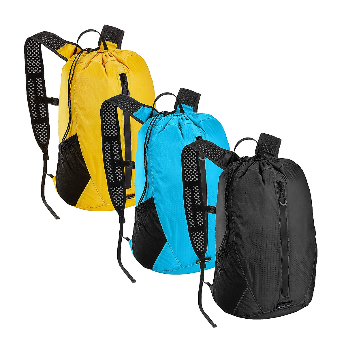 Skog Å Kust LiteSåk 2.0 Waterproof Ultralight Dry Bag | Yellow 2.0, 18 Liter Backpack