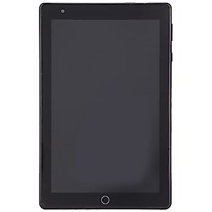 HD Tablet, MTK6592 Octa Core CPU 2600mAh Large Capacity Rechargeable Battery Dual SIM Dual Standby 128 GB TF Card Expandable Dark Gray