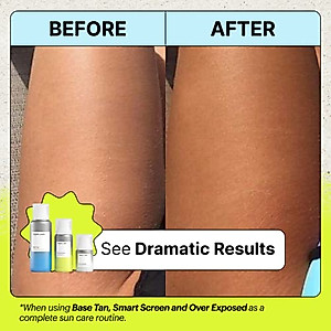 TROPIC LABS Island Time Bundle | Travel Size | 3-Step Tan Boosting System | Tan Accelerator Lotion, Mineral Zinc Oxide Tanning Sunscreen and Soothing Aftersun | TSA Friendly