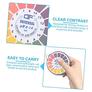 VINTORKY 1 Roll Extensive Test Strips Liquid Meter Tape Paper