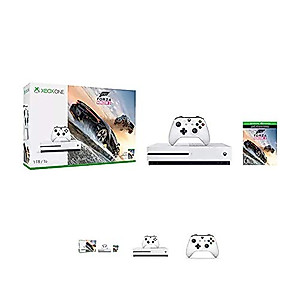 Microsoft Forza Horizon 3 1TB Bundle w/Black Controller, (Xbox One S)