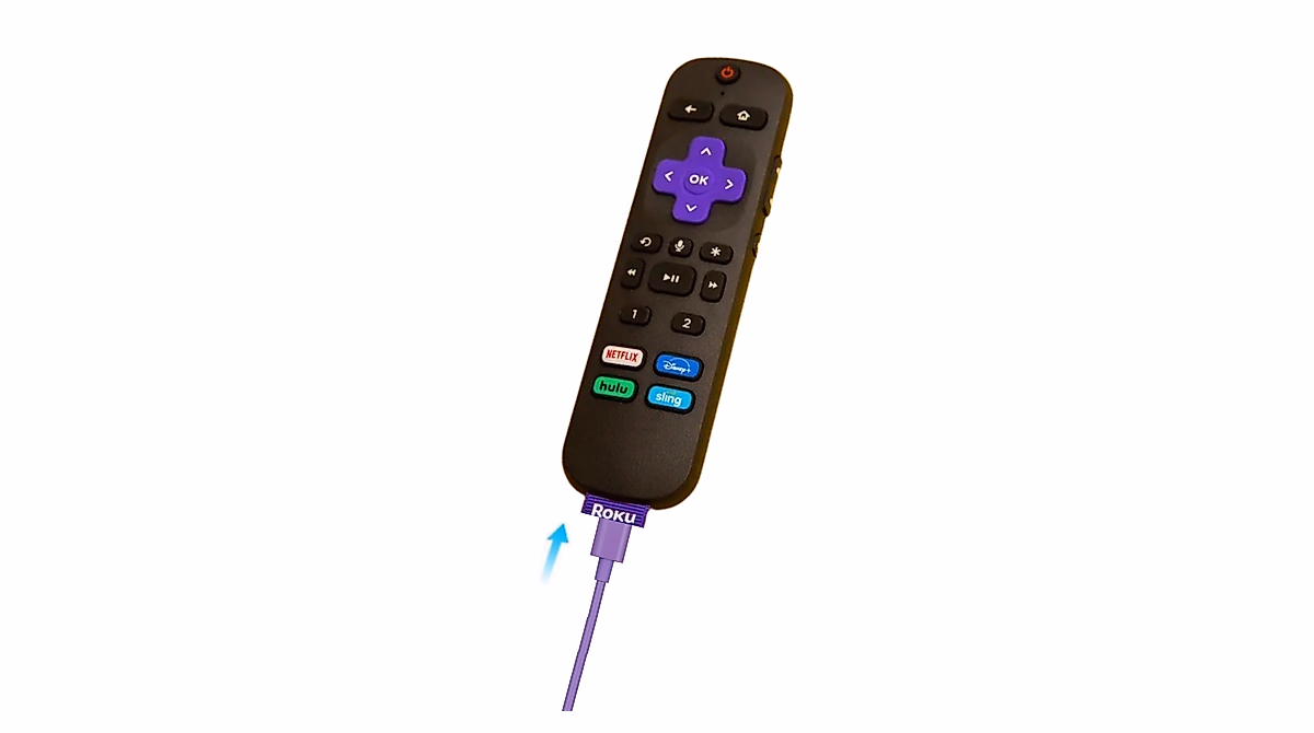 6FT Charging Cable for Roku Remote - Durable & Convenient