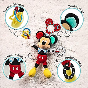 KIDS PREFERRED Baby Mickey Mouse On The Go Pull Down Activity Toy