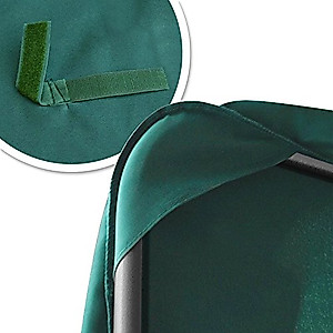 BenefitUSA Swing Canopy Cover ONLY 77"x43" - Polyester Top Replacement UV Block Sun Shade for Outdoor Garden Patio Yard Park Porch Seat Furniture (Green)