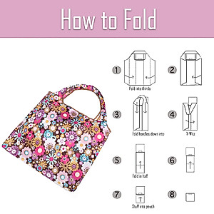 Found Notice Artistic Painting Style Reusable Grocery Bags - Foldable, Durable, and Easy to Clean - Perfect for Shopping, Travel, and Kitchen Groceries Gift Tote Bag - Set of 4