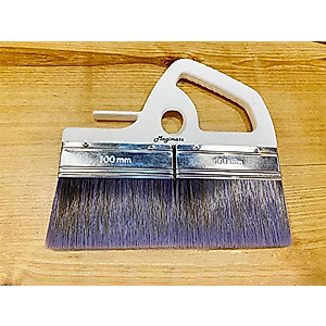 Magimate Large Paint Brush, 8 Inch, Wide Stain Brush for Floors, Doors, Wallpaper Paste and Decks, Soft Synthetic Filament with Ergonomic Handle White