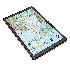 Soraz HD Tablet, 100-240V 6GB 128GB 2.4G 5G WiFi 10.1 Inch 6000mAh Reading Tablet for Android 11.0 (US Plug)