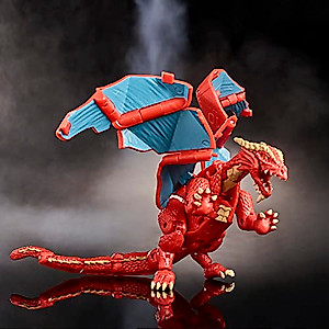 Dungeons & Dragons Honor Among Thieves D&D Dicelings Red Dragon Themberchaud Collectible, Monster Dice Converting Giant d20 Action Figures Role Playing Dice (F5211)