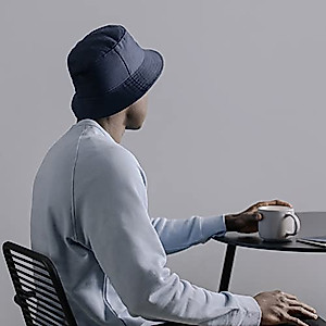 NPJY Bucket Hat for Women Men Cotton Summer Sun Beach Fishing Cap Black