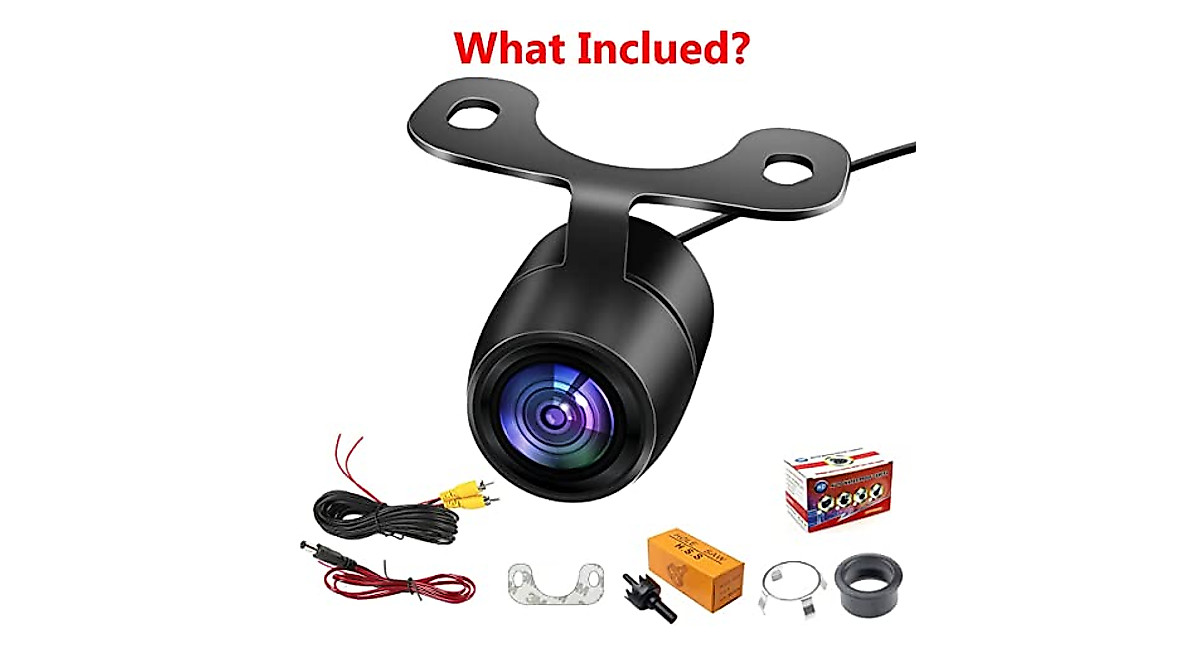 HD Wide Angle Reverse Camera for Cars - Waterproof & Universal