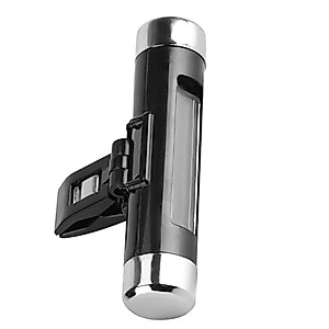 Car Clock Thermometer with Backlight, LCD Digital Clock Monitor, Ideal for Use in Car, Convenient Temperature Display (Blue Background)