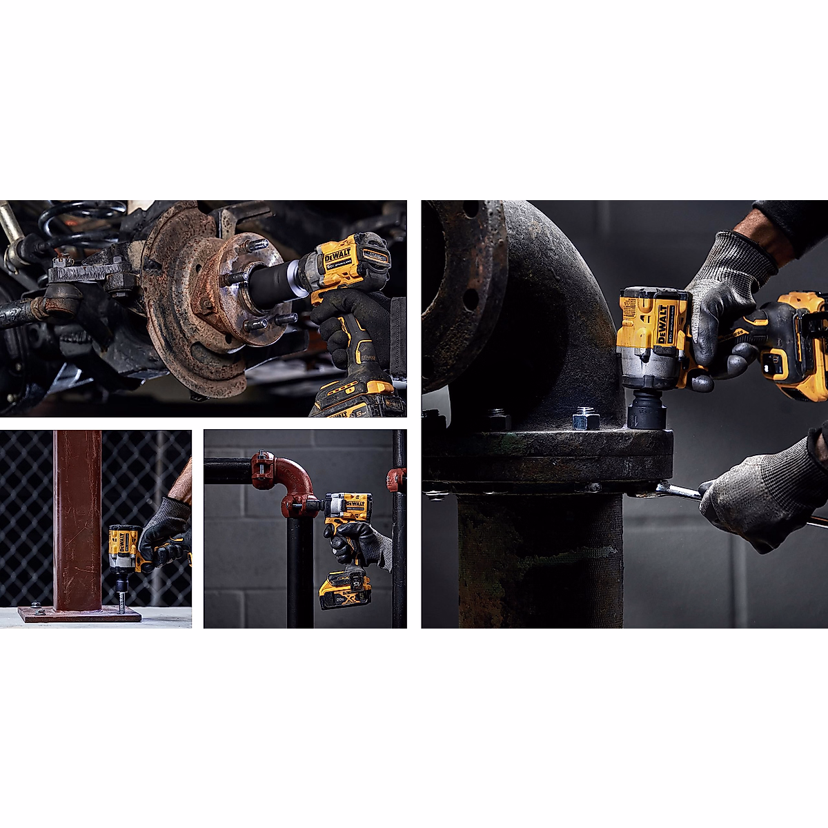 DEWALT ATOMIC 20V MAX* 1/4 in. Brushless Cordless 3-Speed Impact Driver one-pack Bare Tool (4Speed 3200IPM 1800IN*LB Brushless kit)