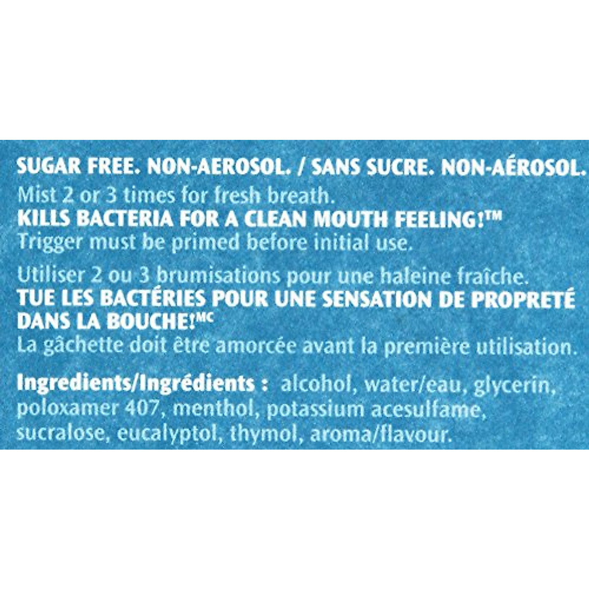 Listerine Pocketmist Cool Mint Oral Care Mist to Get Rid Of Bad Breath, 0.26 Fl Oz (Pack of 2)