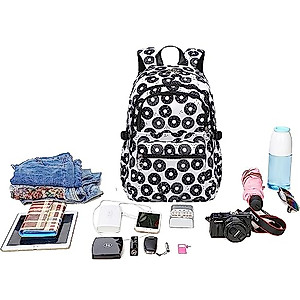Joyfulife School Backpack for Girls Backpack with Lunch Box Primary School Bags Elementary Bookbags Set