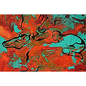 (SOLD) Caliente - equine art by Andre Dluhos