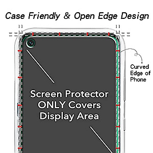 KATIN [2-Pack] Tempered Glass For OnePlus Nord N200 5G Screen Protector Anti Scratch, Bubble Free, 9H Hardness, Easy to Install, Case Friendly, Opened Camera Hole