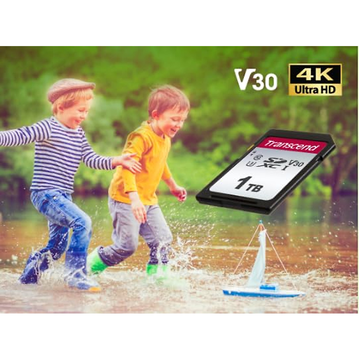 Transcend TS1TSDC300S 1TB SDXC UHS-I U3 V30 Memory Card