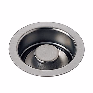 Delta Faucet 72030-SS Classic 4-1/2-Inch Sink Disposal And Flange Stopper, Stainless