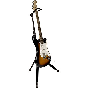 Ultimate Support GS-100 Genesis Series Guitar Stand with Locking Legs and Security Strap Yoke