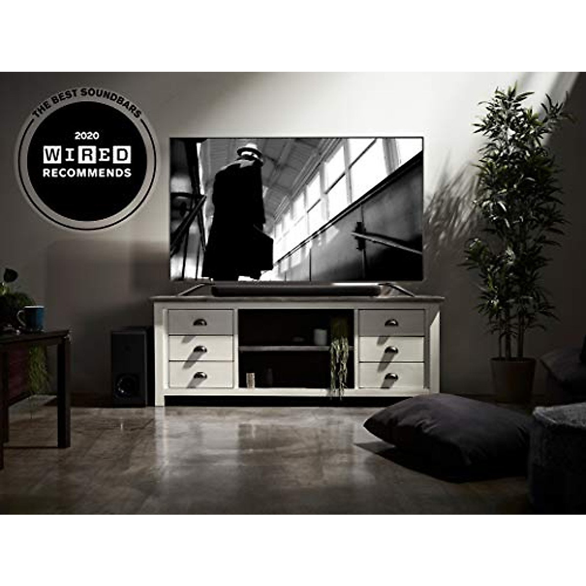 Yamaha Audio YAS-209BL Sound Bar with Wireless Subwoofer, Bluetooth, and Alexa Voice Control Built-In,Black,36 x 2.5 x 4.25 inches