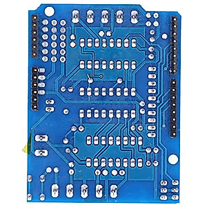 Stepper Motor Module, Simple Operation, Good Compatibility, L293D chip, Function Updates, Motor Driver Board for Electronic Experiments for DIY Robots