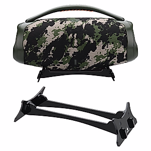 Desktop Stand for JBL Boombox 3/Boombox 2/Boombox, TXEsign Acrylic Speaker Mount Base Holder Desk Display Stand Table Stand Holder for JBL Boombox