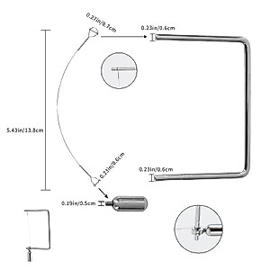 4 Pcs Cheese Slicer Wire Replacement For Marble Cheese Slicer Board,Cheese Cutter Wire for Block Cheeses Butter Cutting(Xinglinsaiter Cheese slicer Special)