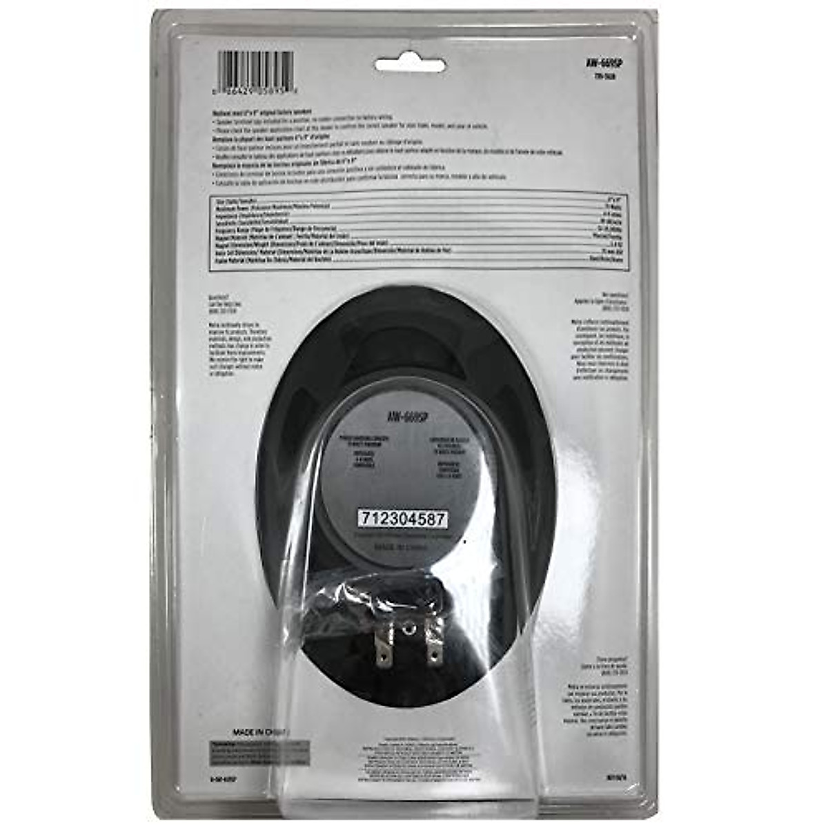 Raptor 6" x 9" OEM Replacement Dual Cone Speaker 75 Watts 4-8 OHMS Car Audio