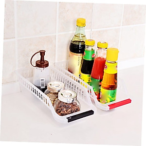 Cabilock Box Refrigerator Fruit Container Kitchen Container Fruit Organizer Refrigerator Organizer Small Refrigerator for Room Beverage Refrigerator Fridge Bins Kitchen Organizer Food Soda