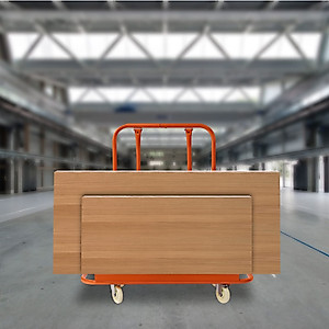 Cutycaty Heavy Duty Drywall Cart, Drywall Sheet Cart and Panel Dolly with 4 Swivel Wheels Up to 1600lbs Load Capacity, Industrial Drywall Cart Dolly for Hotels, Factory Warehouses