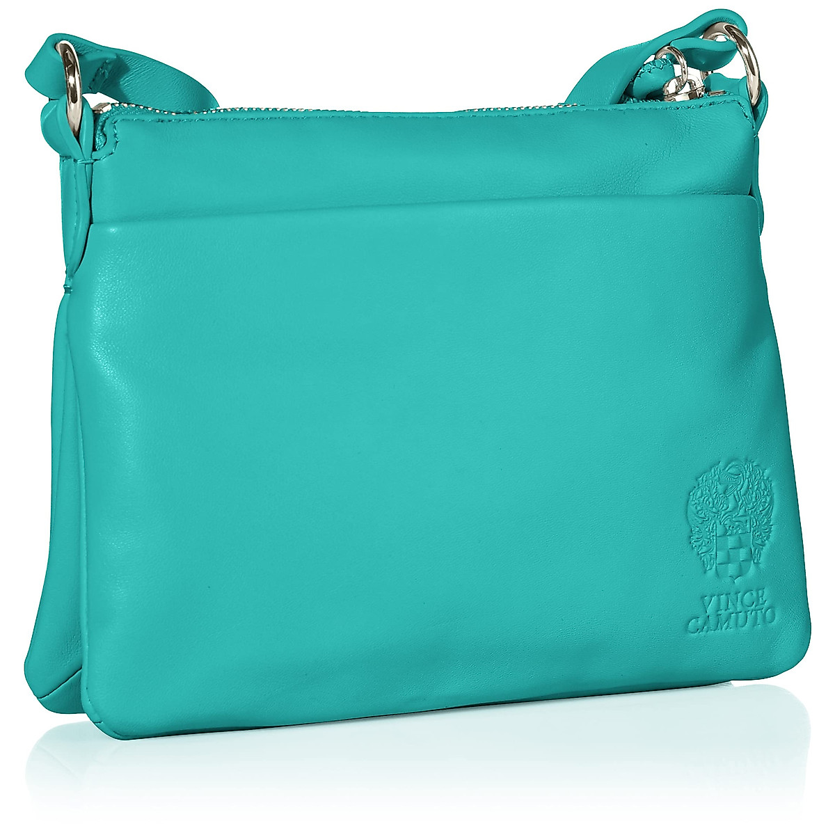 Vince Camuto womens Brant Crossbody, Aqua Green, Small US