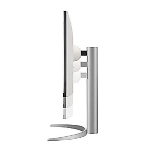 LG 27UP850-W Monitor 27” UHD (3840 x 2160) IPS Display, VESA DisplayHDR 400, DCI-P3 95% Color Gamut, USB-C,3-Side Virtually Borderless Display, Height/Pivot/Tilt Adjustable Stand - Silver