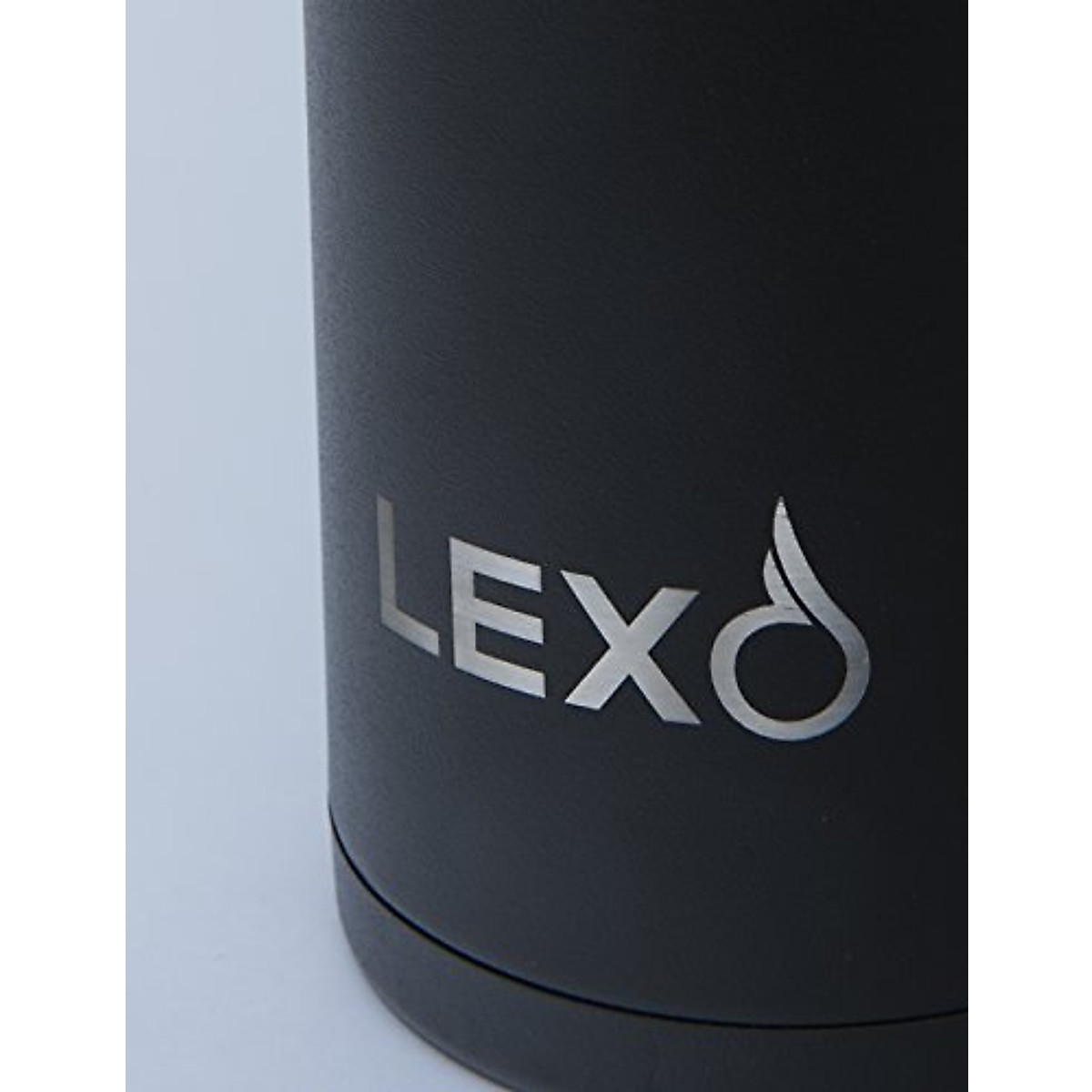 LEXO Temperature Regulating Smart Travel Mug - Flip Top Lid (Black, 16. oz.)