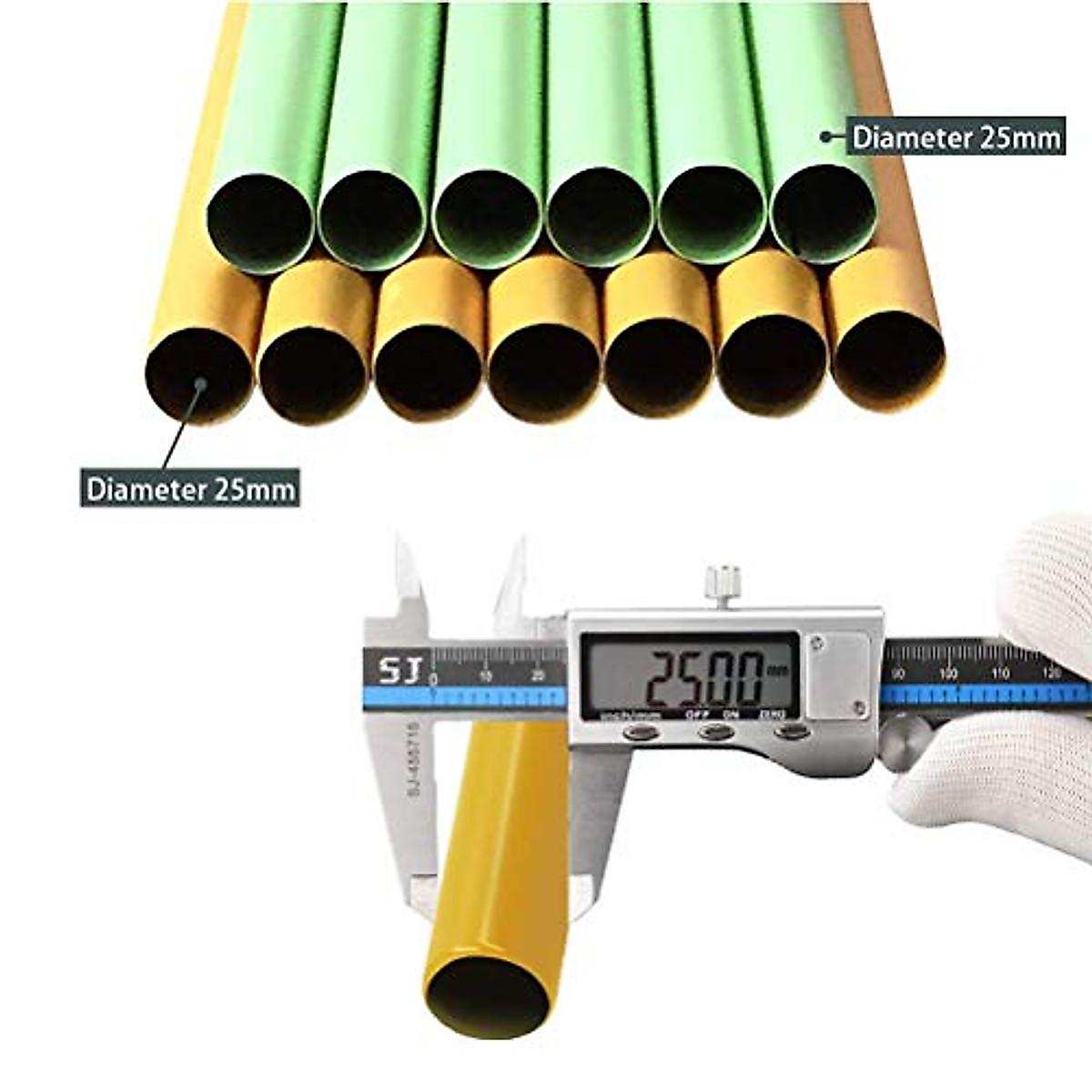 YOUUD Portable Closet 57 Inch Wardrobe Closet Clothes Organizer with 3 Storage Shelves and 3 Hanging Rods, Cloth Closet of Colored Rods Black Cover Quick and Easy to Assemble,Strong and Durable