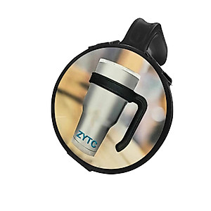 ZYTC Handle for 20OZ Tumbler,Yeti Rambler Handle Anti Slip Travel Mug Grip Cup Holder for Yeti Rambler,Ozark Trail,Sic and More Tumbler Mugs