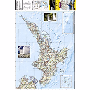 New Zealand Map (National Geographic Adventure Map, 3500)