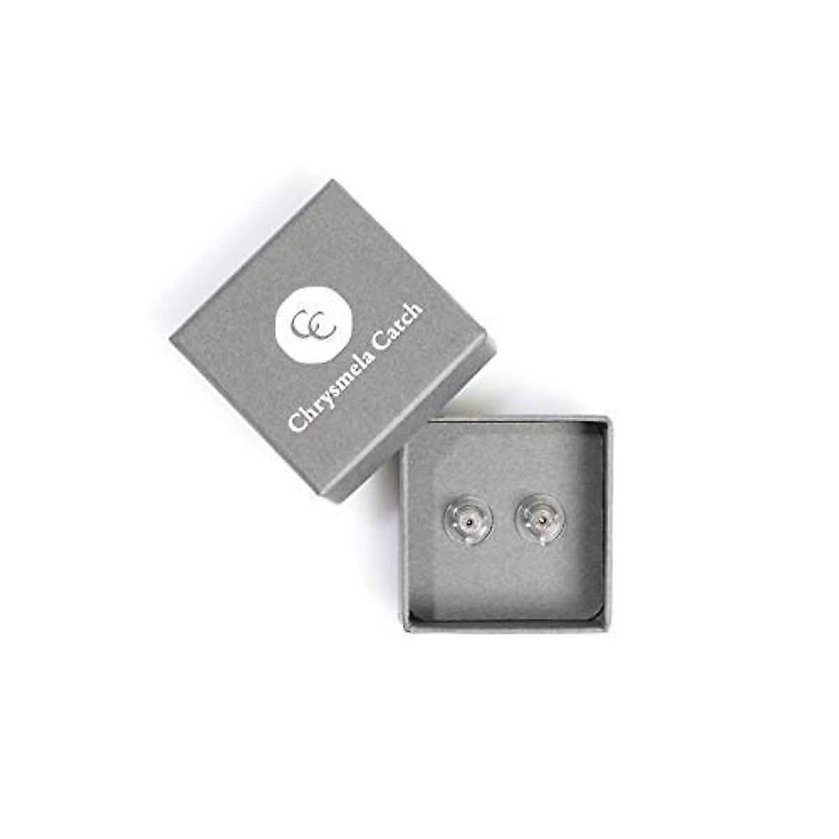 Most Secure Earring Back by Chrysmela Platinum Patented technology automatically fit and lock all types of earring posts Replace screw backs, La Pousset, butterfly backs