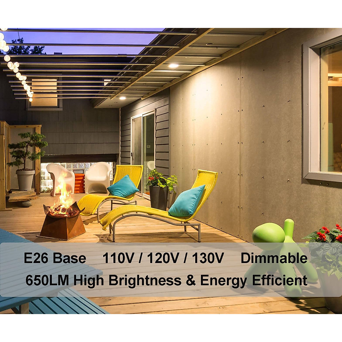 Vinaco PAR30 Flood Light 50W, 6 Pack High Brightness 650LM PAR30 Halogen Long Neck Dimmable,PAR30L Flood 50 Watt 3000K Warm White, Long Lasting PAR30 50W 120V Flood Long Neck with E26 Base