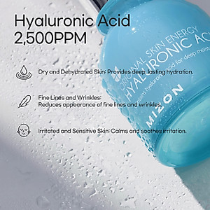 MIZON Hyaluronic 100 Korean Ampoule For Deep Hydration Dry Skin Firming Skin (1.01 fl oz)