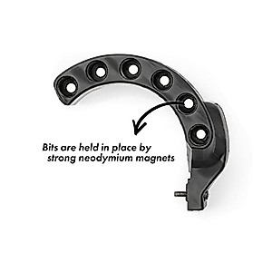 M12 Bit holder for Milwaukee Gen2 Drill Driver - Milwaukee Packout Accessories - Magnetic Bit Holder For M12 Surge Drill Driver - Milwaukee Bit Holder for M12 2503 and 2504(not impact)