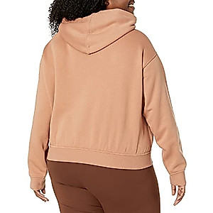 Amazon Essentials Womens Hoodies - Crop Pullover Sweatshirt (Available in Plus Size), Light Brown, 6X